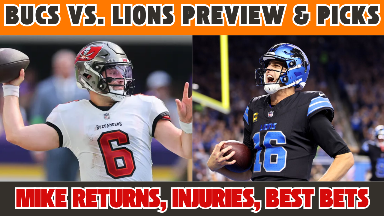Buccaneers-Lions Preview and Picks | Mike Evans’ Return, Key Injuries ...
